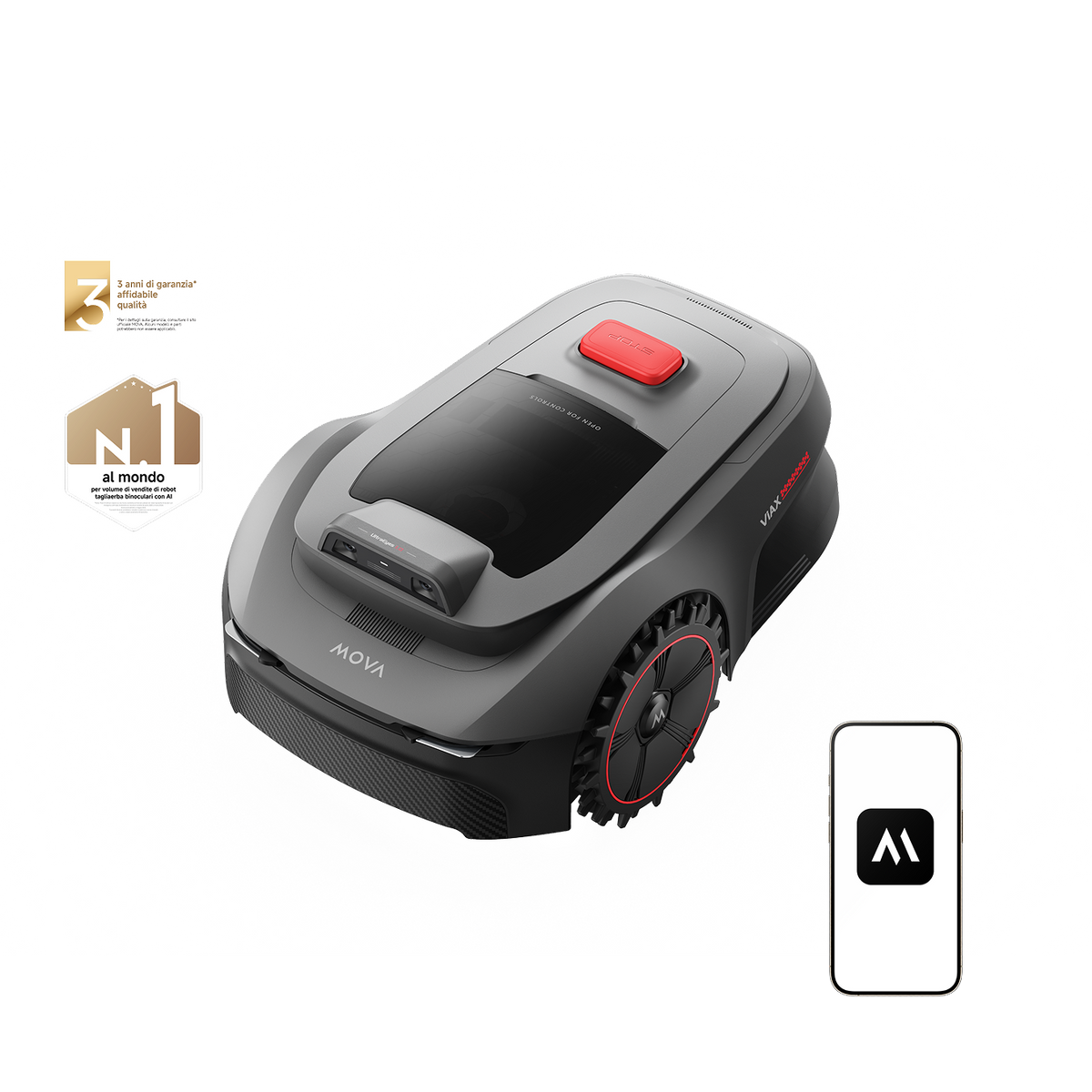 MOVA ViAX 250 – Il modo più intelligente per avere un prato perfetto ...